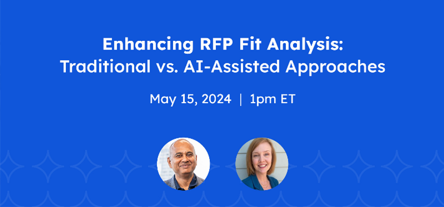 On-Demand Webinar: Enhancing RFP Fit Analysis - pWin.ai